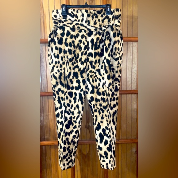 New York & Company | Pants & Jumpsuits | New York Company Leopard Print ...